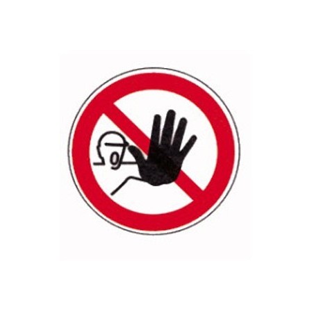 Eticheta interdictie Sekuroka, simbol interzis accesul persoanelor ...