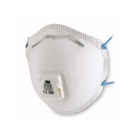 Masti de protectie 3M 8300, grad protectie FFP3 NR D, 10 buc - Global Step