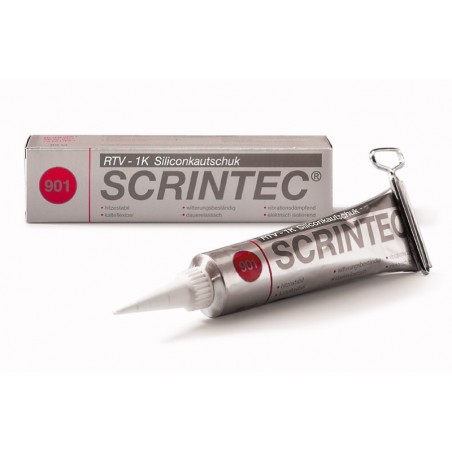Adeziv siliconic Scrintec 901 cu reticulare de acid acetic, 85 ml ...